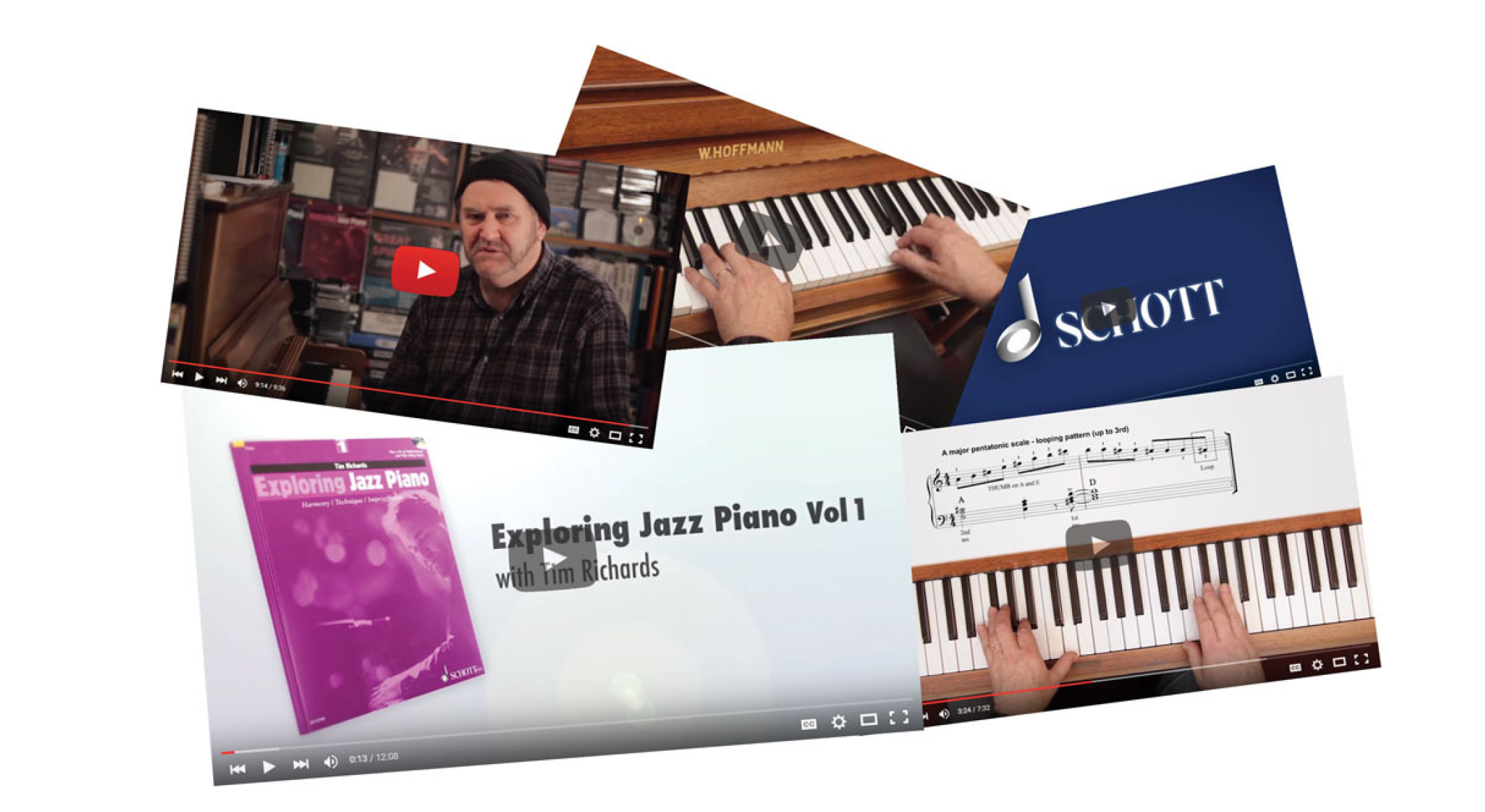 Jazz Piano Tutorials by Tim Richards